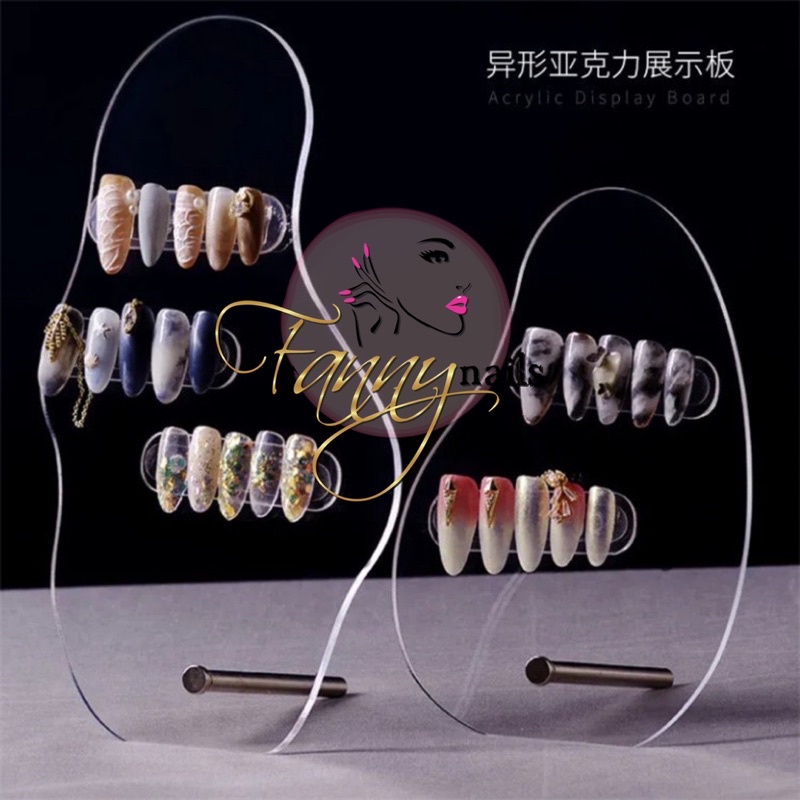 Jual ACRYLIC DISPLAY BOARD NAILART / AKRILIK PAJANGAN BINGKAI AKRELIK ...