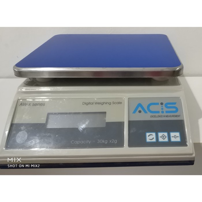 Jual Timbangan Digital Acis AW 30X Kapasitas 30Kg | Shopee Indonesia