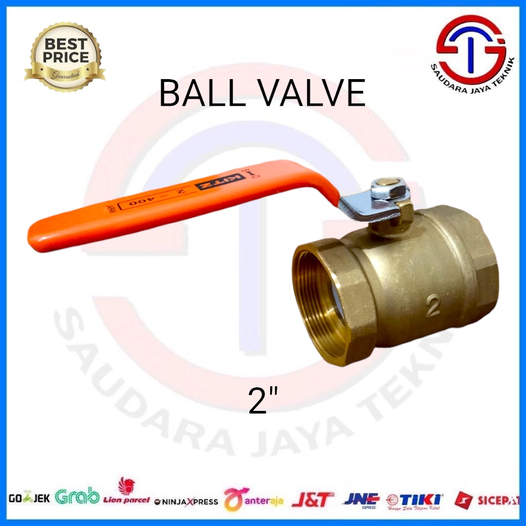 Jual Stop Kran Ball Valve KITZ KOREA 2 dan 4 " inch | Shopee Indonesia