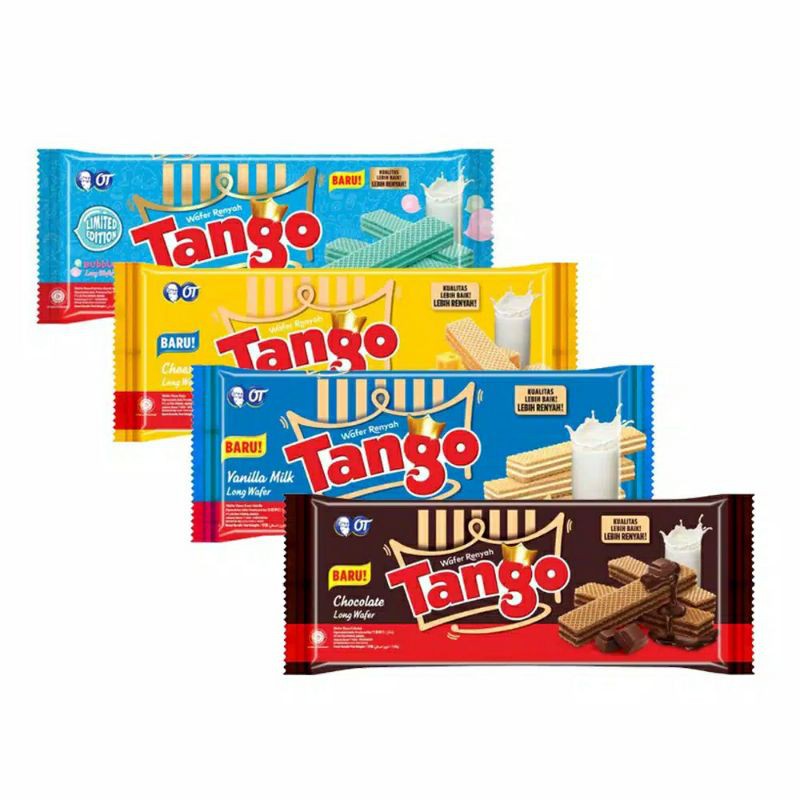 Jual Tango Wafer 130 gr - Coklat, Vanila, Keju | Shopee Indonesia