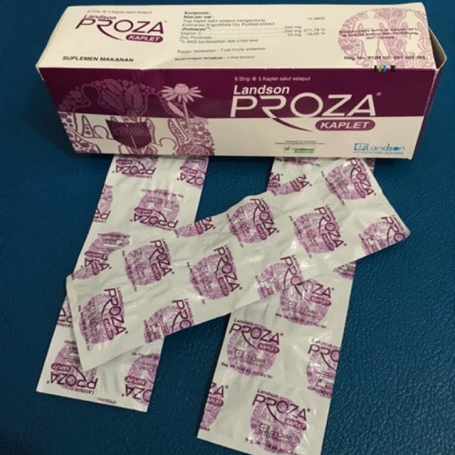 Jual PROZA kaplet (vitamin imun) | Shopee Indonesia