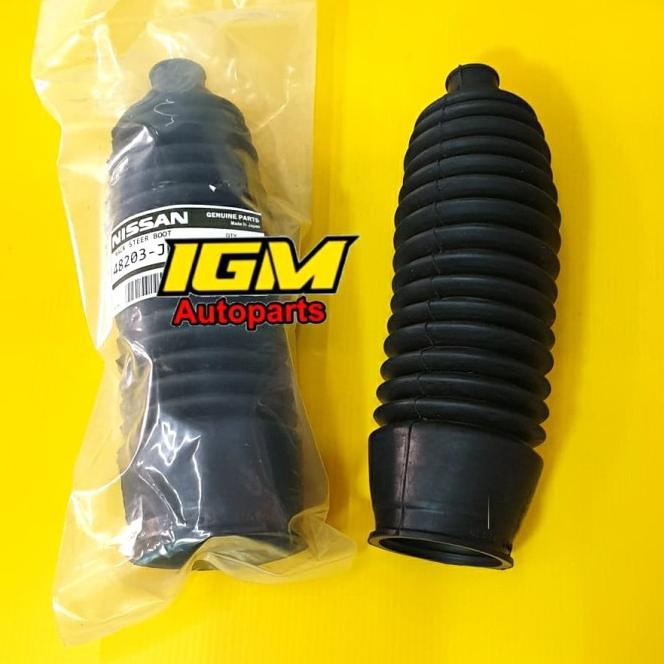 Jual karet Boot Stir (rack end) / long tie rod Xtrail T30 , Serena C24 ...