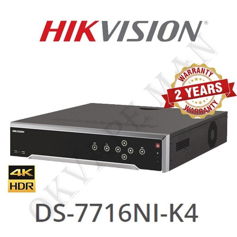 Jual HIKVISION NVR 16CH 16 Channel DS-7716NI-K4 HD CCTV Kamera 4K NVR ...