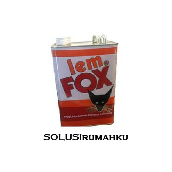 Jual Lem FOX Galon 2,5 Kg Lem Kuning Fox Lem Kayu/Kulit/Karet/Plastik ...