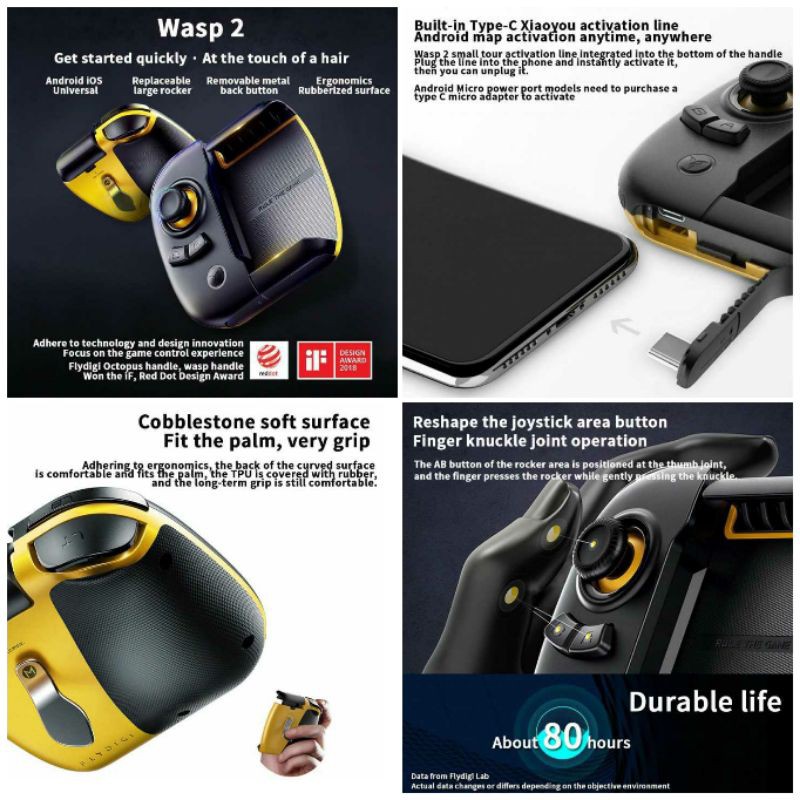 Jual FLYDIGI WASP 2 One-handed Gamepad - Elite Edition | Shopee Indonesia