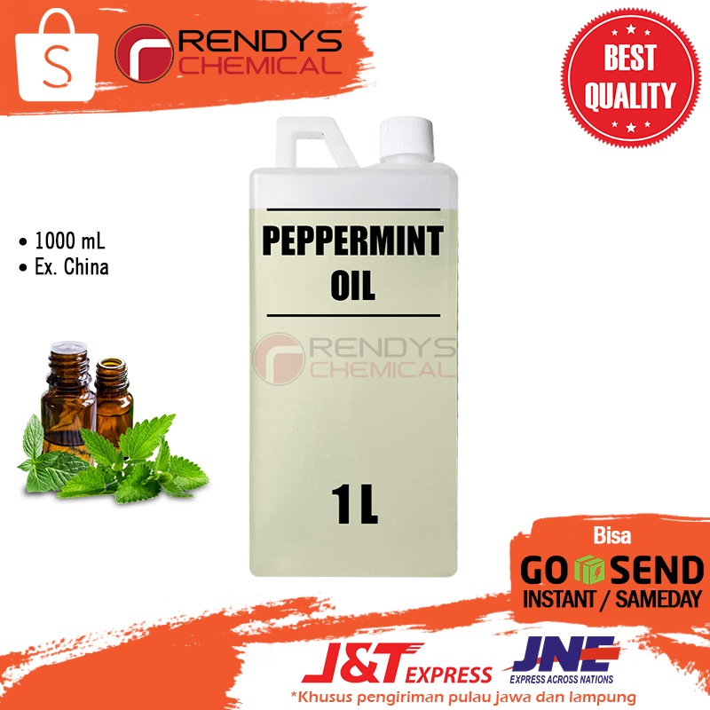 Jual Peppermint Essential Oil Ex. China 1 LT / Minyak Esensial Mint 1 Liter | Shopee Indonesia