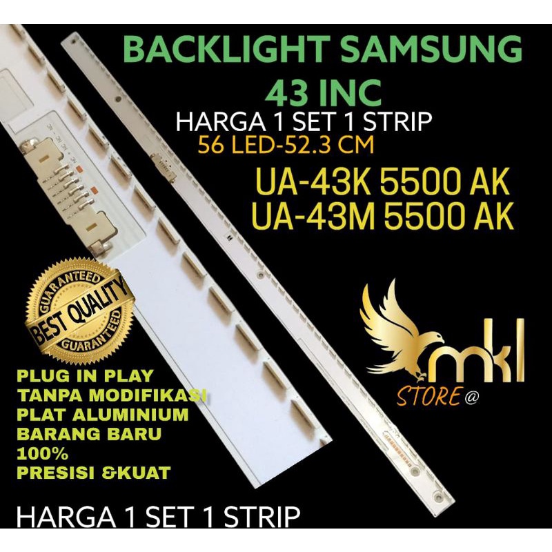 Jual BACKLIGHT TV LED 43" INCH SAMSUNG 43K5500AK-43M5500AK BACKLIGHT SAMSUNG 43" INCH | Shopee ...