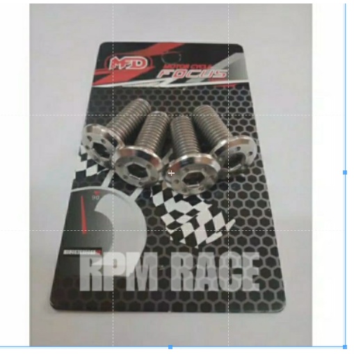 Jual Baut Disc Disk Piringan Cakram Probolt Stainless Chrome Universal Harga 1pc | Shopee Indonesia