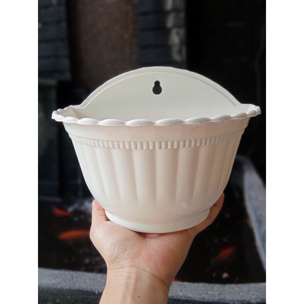 Jual Pot Dinding Tembok Isabela Ukuran 20-Pot Bunga Tanaman tempel 20 ...