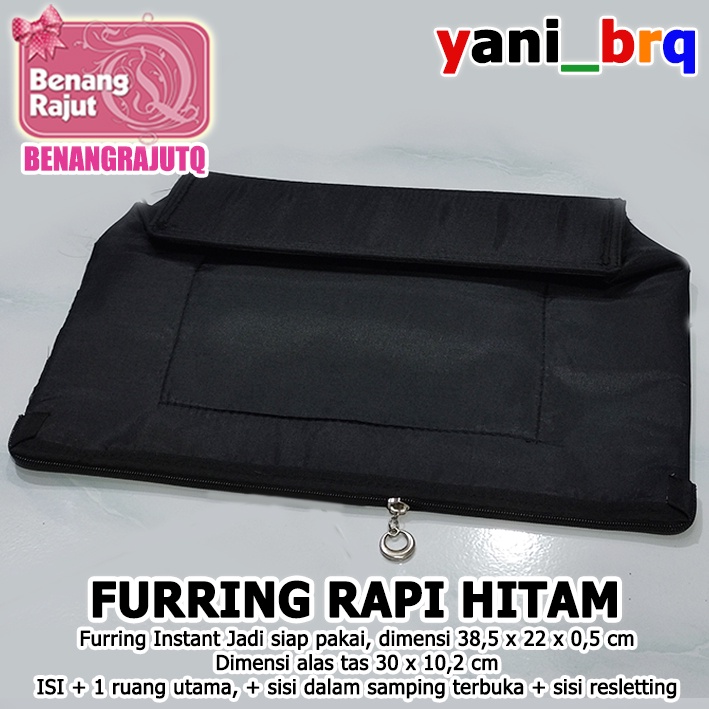 Jual FURRING TAS RAPI Benang Rajut Q INNER | Shopee Indonesia