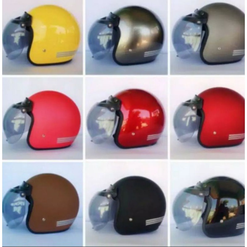 Jual helm Bogo murah classic 100% sni | Shopee Indonesia