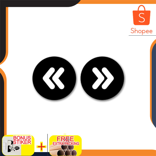 Jual sticker geser - stiker vinyl - stiker penanda pintu geser Keren ...