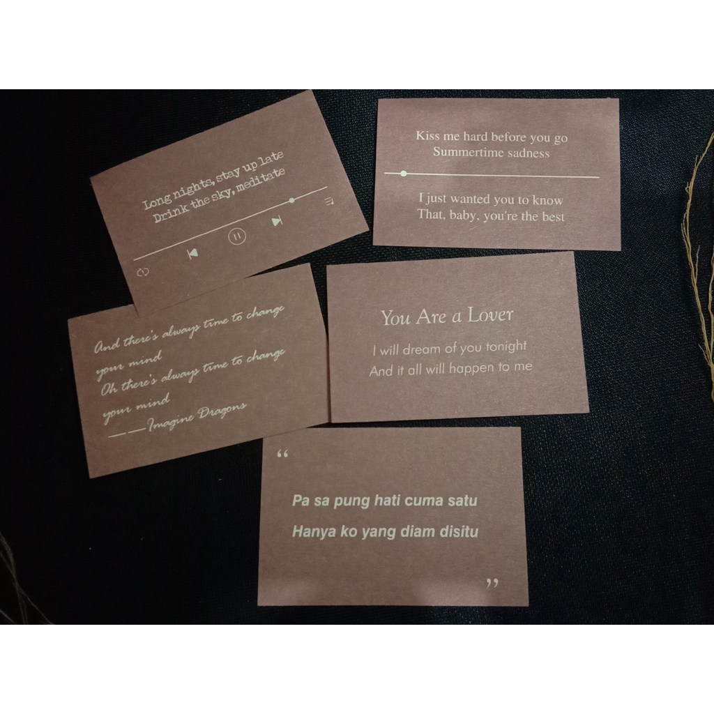 Jual (PART 2) KATA-KATA DEKORASI JURNAL BUKU SCRAPBOOK | QUOTES VINTAGE ...