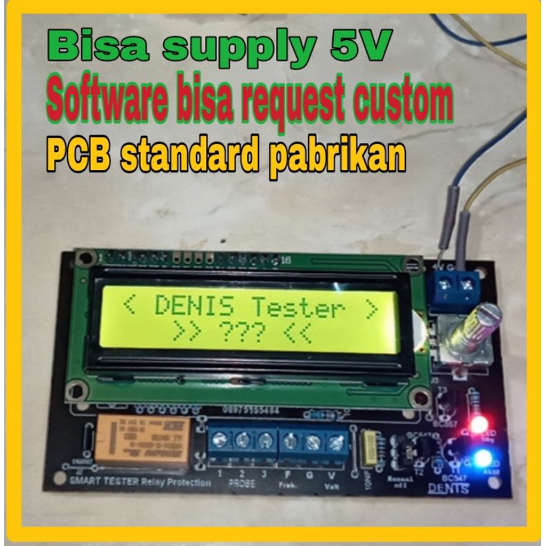 Jual Smart Tester - Komponen Tester - ESR meter Frekuensi Volt Meter ...