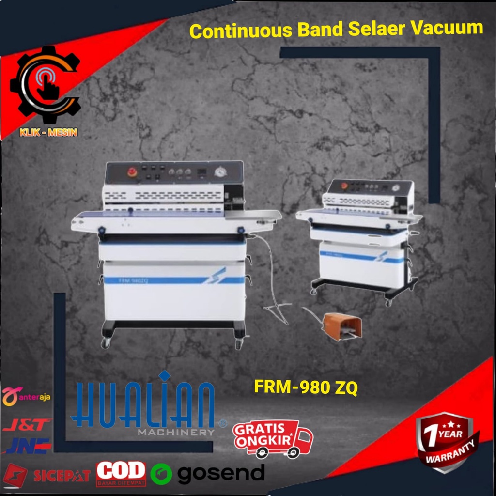 Jual Mesin Continuous Band Sealer Vacuum/Angin Sealer Nitrogen FRM ...