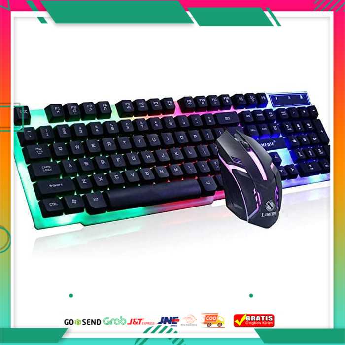Jual Gaming Keyboard - Keyboard Gaming RGB Murah Limeme Dengan Mouse ...