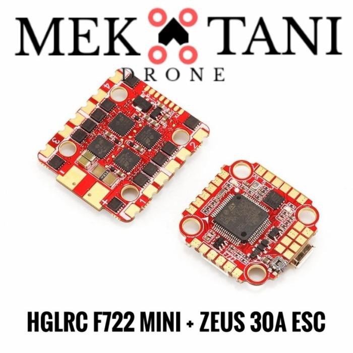 Jual TOYS- HGLRC ZEUS F730 MINI FLIGHT CONTROLLER ESC STACK 20X20 F722 ...