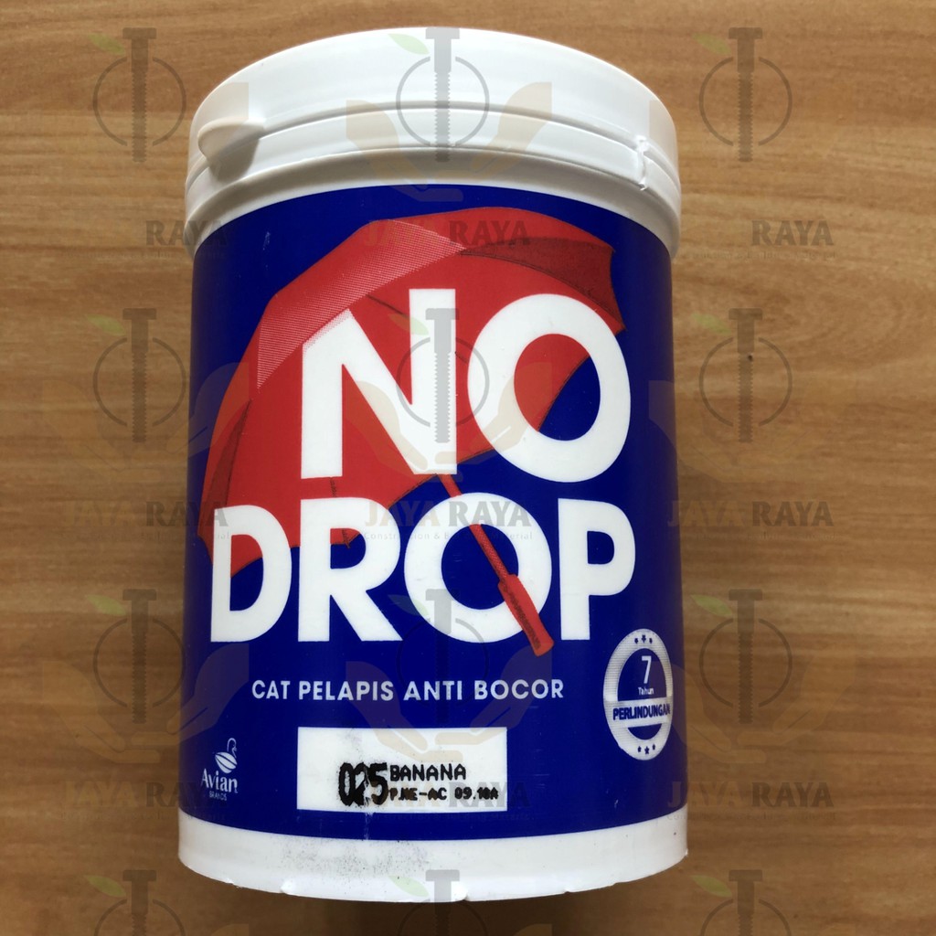 Jual CAT NODROP ANTI BOCOR / NO DROP AVIAN CAT DINDING WATERPROOF 1 KG ...