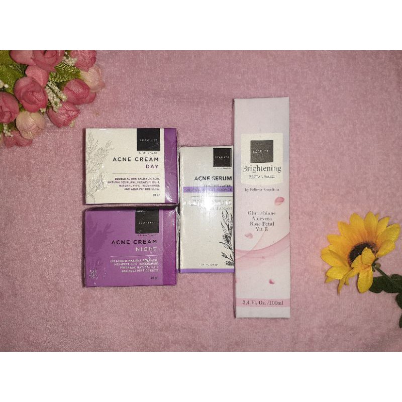 Jual SCARLETT PAKET BUNDLE 4in1 MURAH [ACNE SET] DIJAMIN ORIGINAL ...