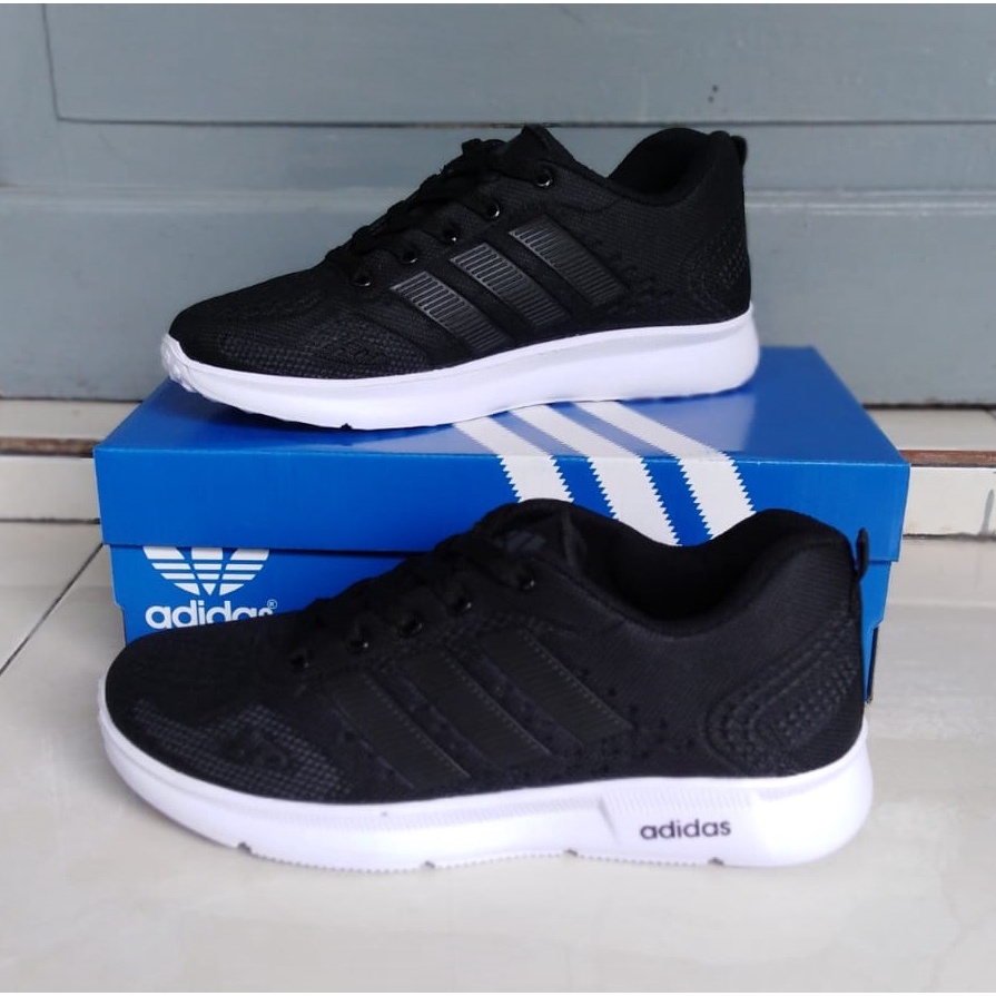 Jual SEPATU SEKOLAH HITAM PUITH AD NEO PRIA WANITA / COD SNEAKERS OLAHRAGA DAN SANTAI PRIA ...