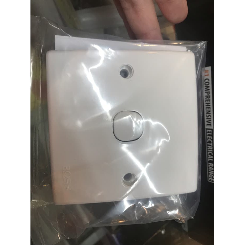 Jual SAKLAR TUNGGAL INBOW / OUTBOW BOSS / SAKLAR ENGKEL MERK BOSS ...