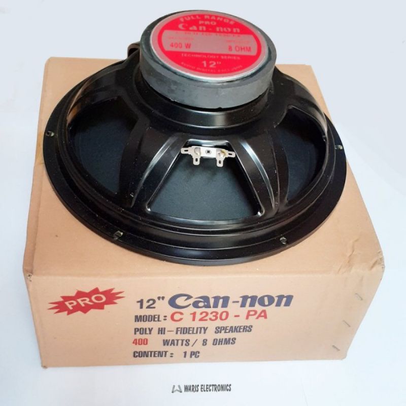 Jual Speaker 12 Inch Full Range Mrek Cannon Pro tipe 1230 PA | Shopee ...
