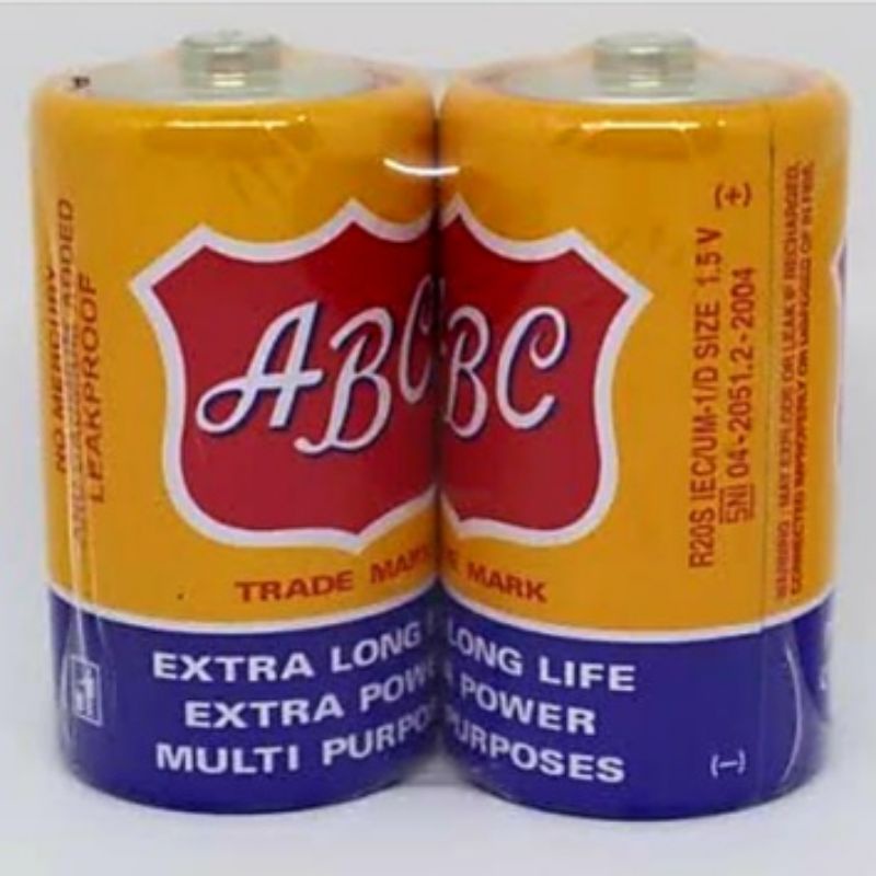 Jual Baterai BESAR R20 / size-D / JUMBO / variasi | Shopee Indonesia