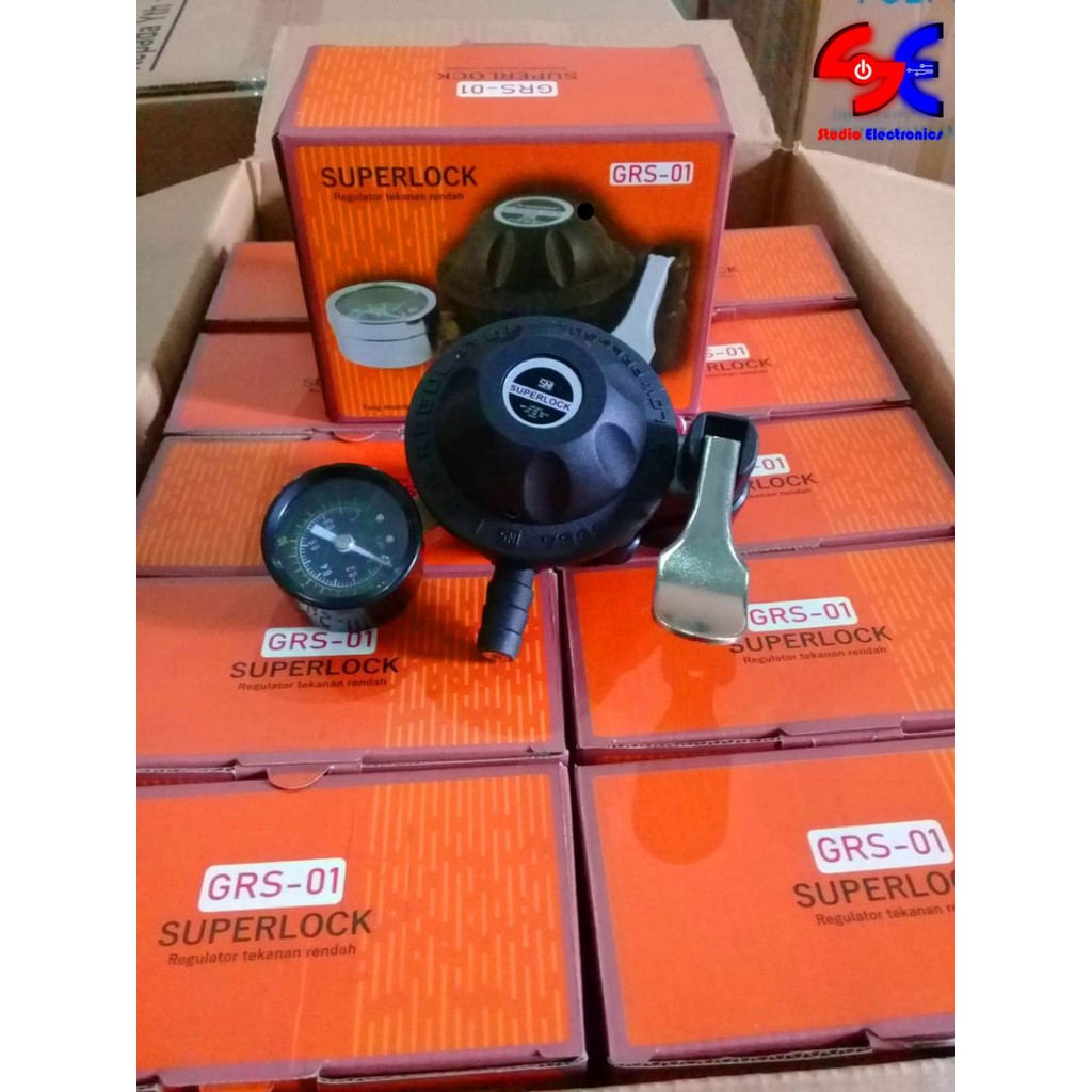 Jual Regulator Gas LPG/Regulator Superlock Gascomp GRS - 01 Terbaru ...