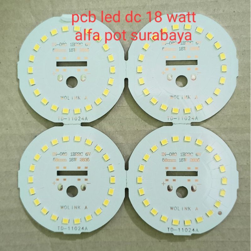 Jual Pcb modul LED DC 18 watt putih / biji | Shopee Indonesia