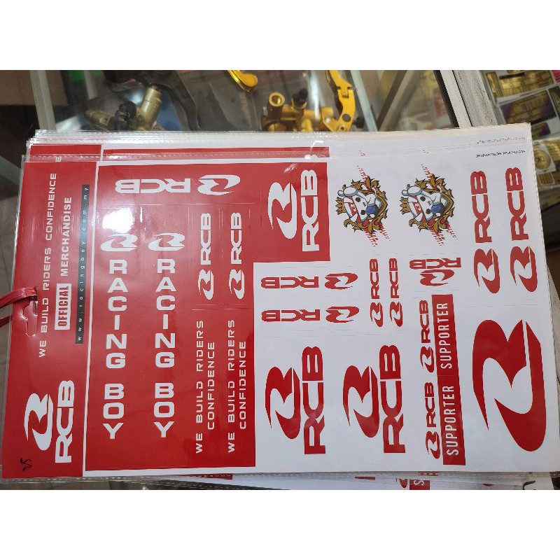 Jual Stiker RacingBoy / RCB | Shopee Indonesia
