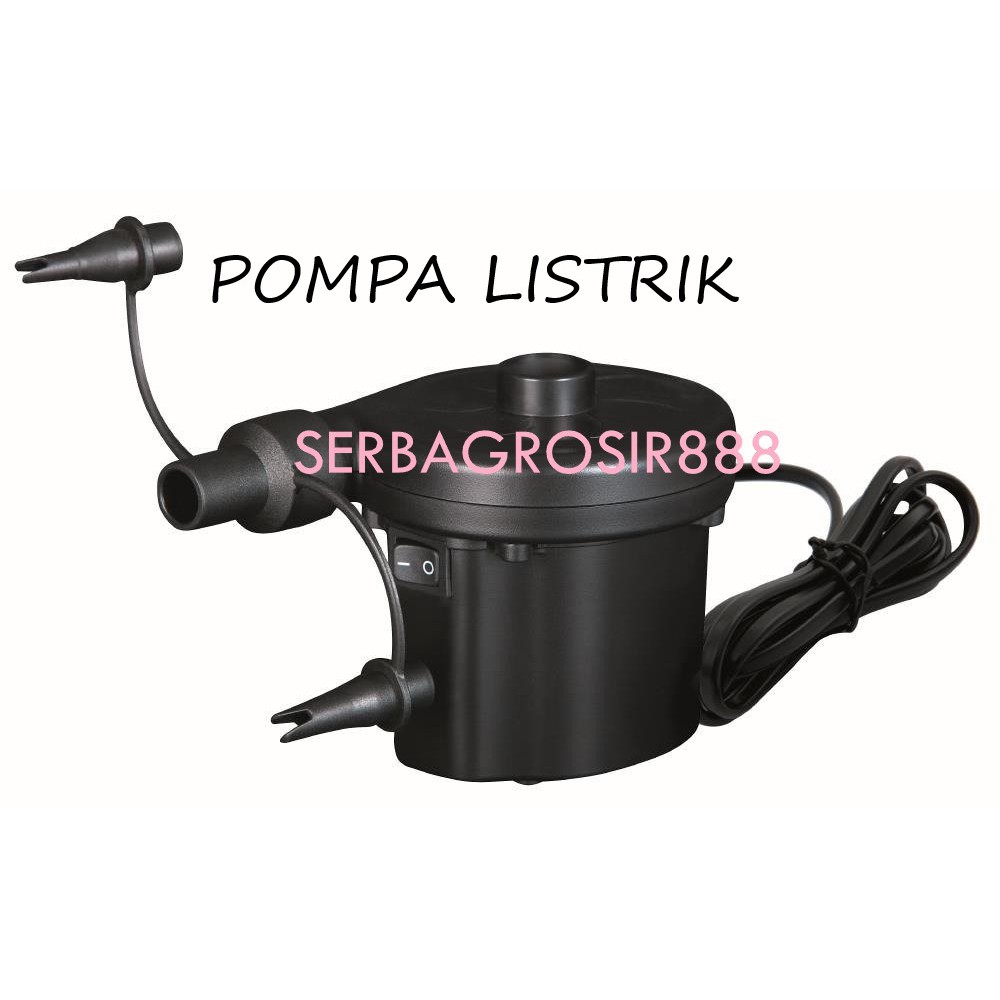 Jual Bestway 62056 pompa listrik bestway / pompa listrik kasur dan kolam / pompa angin listrik ...