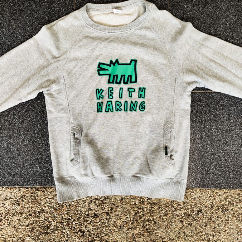 Jual Crewneck Keith Haring Kids Grey | Shopee Indonesia