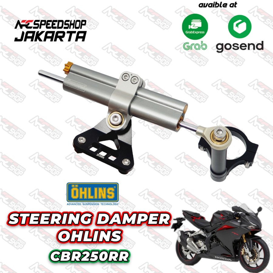 Jual Steering Dumper/Stabilizer Stang Ohlins SD000 + Breket WR3 CBR ...