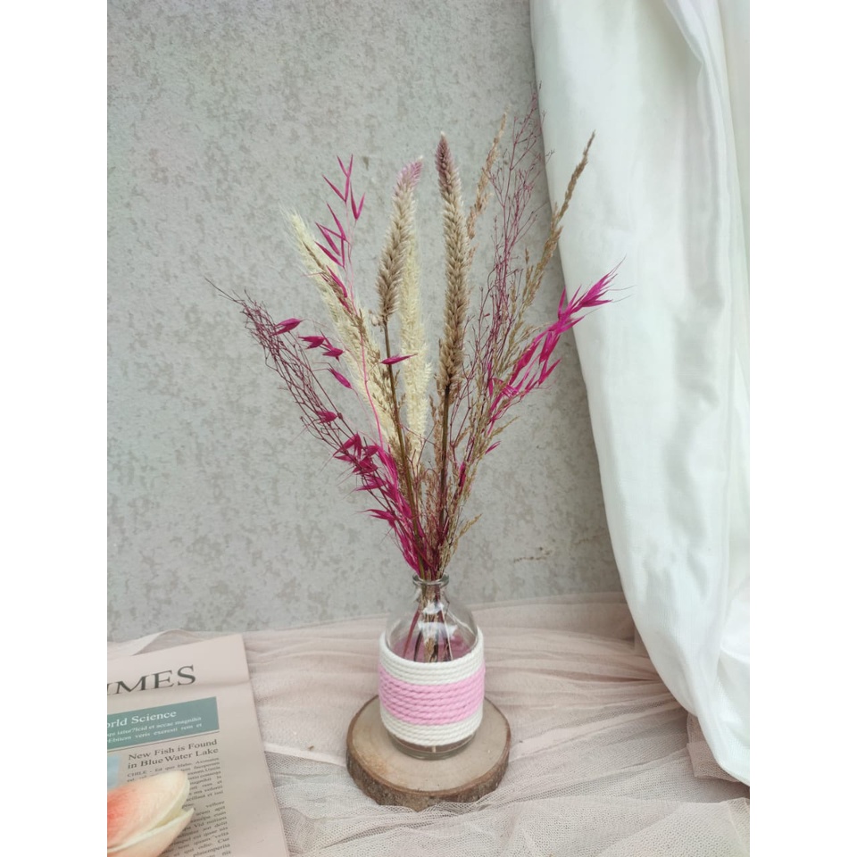 Jual Sunny set | satu set bunga kering | dried flowers | buket bunga ...