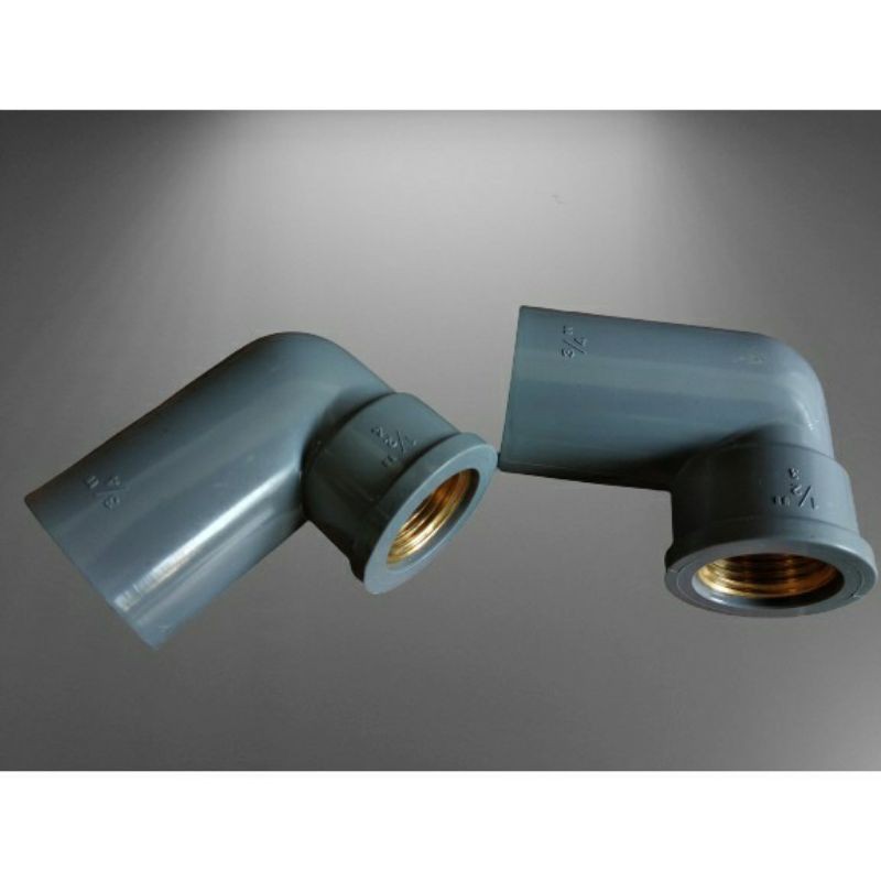 Jual Elbow Drat Dalam 3/4 x 1/2" inch AW Metal PVC LESSO Keni Knee MI ...