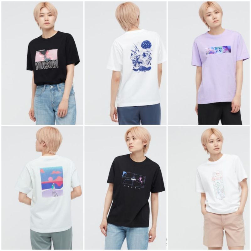 Jual JASTIP UNIQLO X YOASOBI T-Shirt UT Original Japan (Impor) | Shopee ...