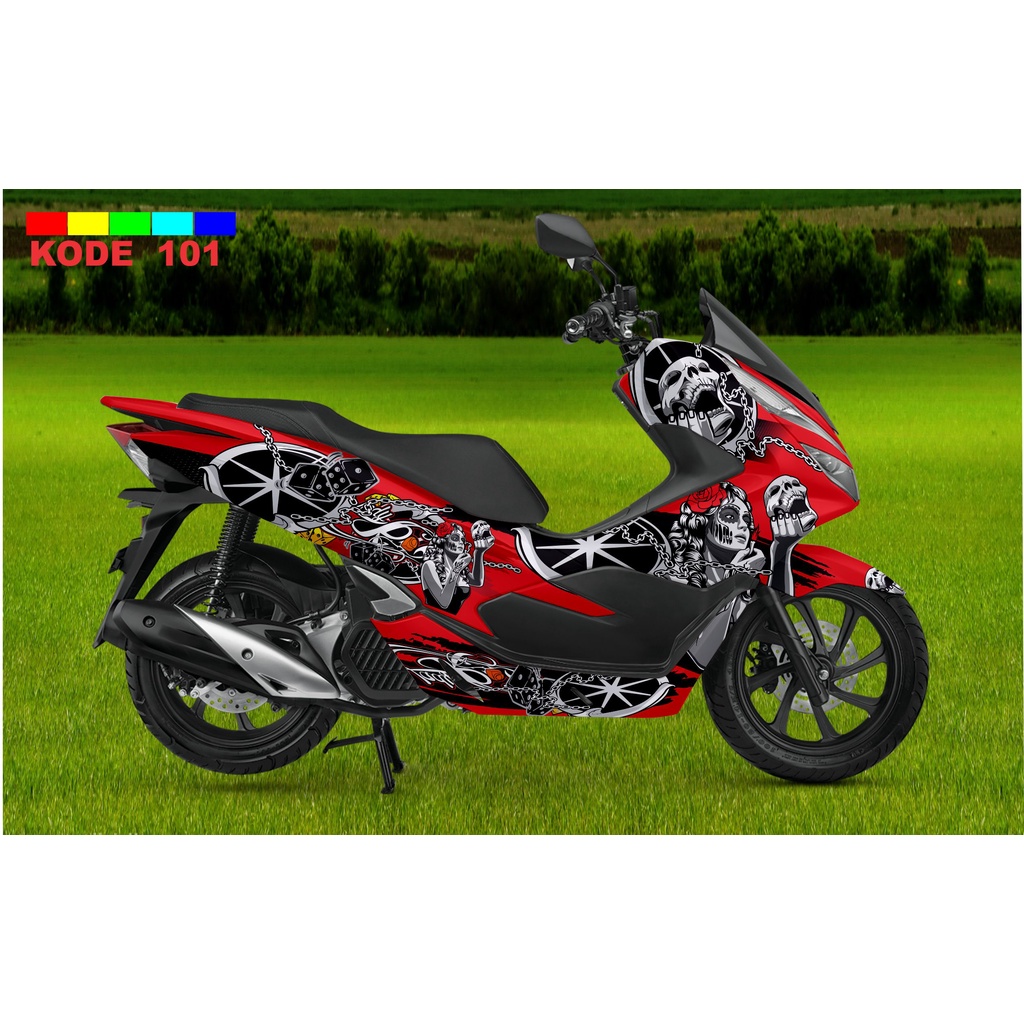 Jual STIKER HONDA PCX 160 FULL BODI STIKER PCX MURAH | Shopee Indonesia