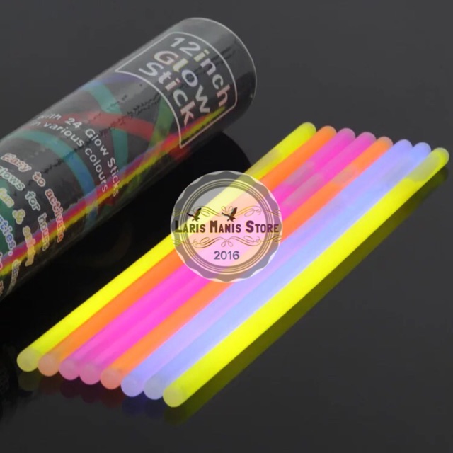 Jual GLOW STICK 30cm - GLOWSTICK 30cm - GLOW STICK - STICK FOSFOR ...