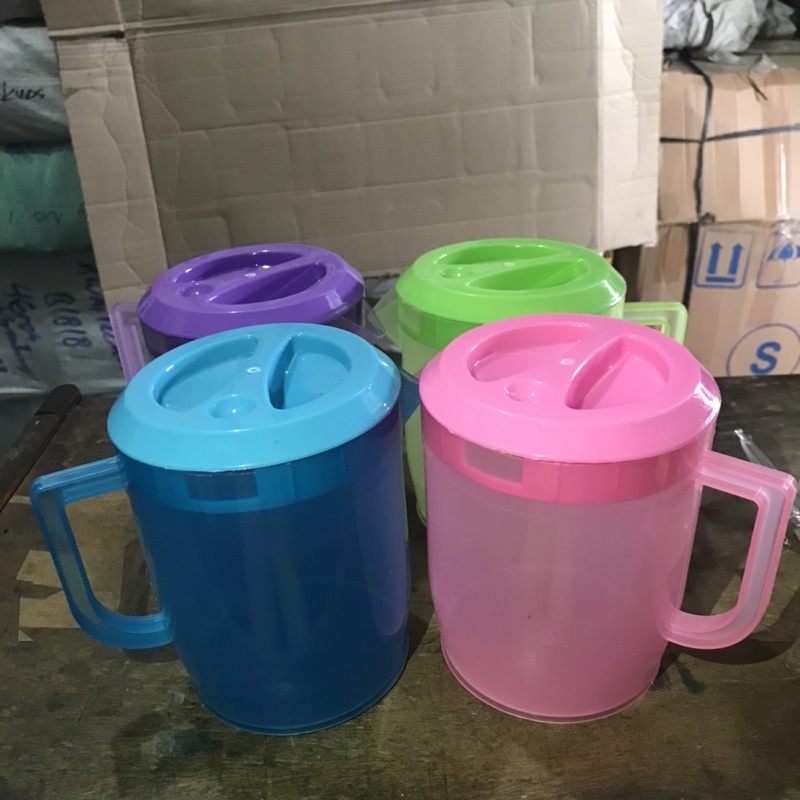 Jual Eskan Mini Teko Air Minum Plastik Ceret Kopi Teh Jus Jug 1.5L ...