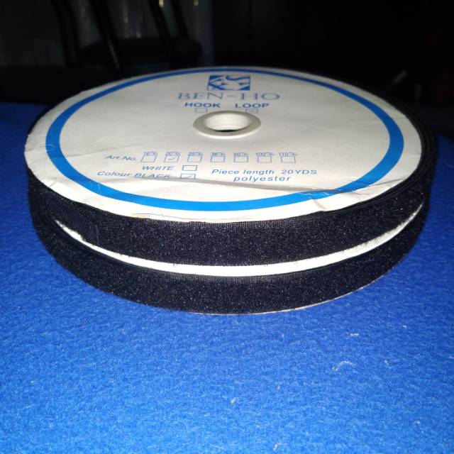 Jual Velcro perekat warna hitam 2.5cm 1 set (kasar dan halus) | Shopee ...