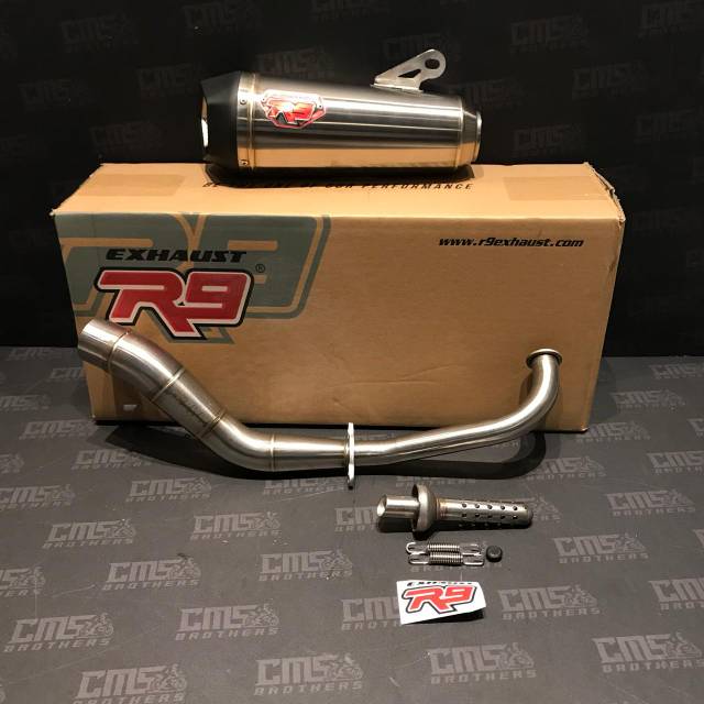 Jual Knalpot R9 New Alpha Series Stainlesss Yamaha New Nmax 155 2020 ...
