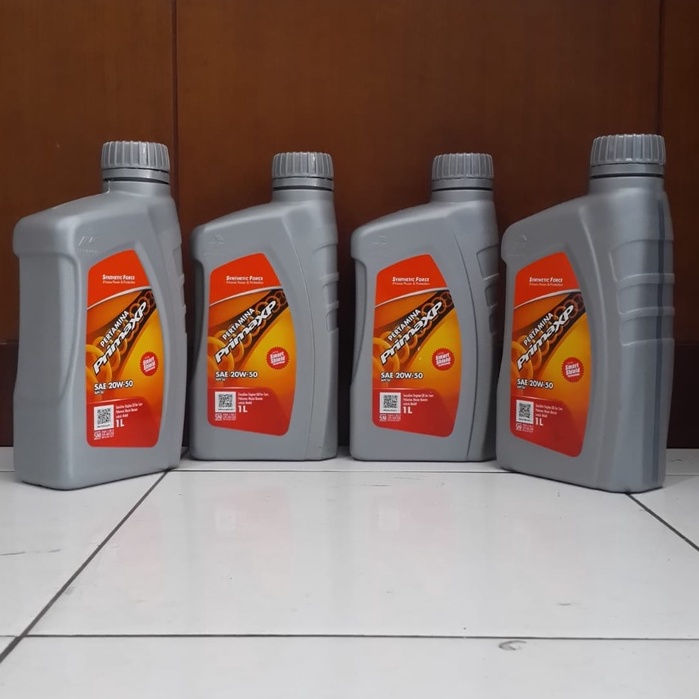Jual OLI PRIMA XP 20W-50 1L PERTAMINA - OLI MESIN PRIMA XP SYNTHETIC ...
