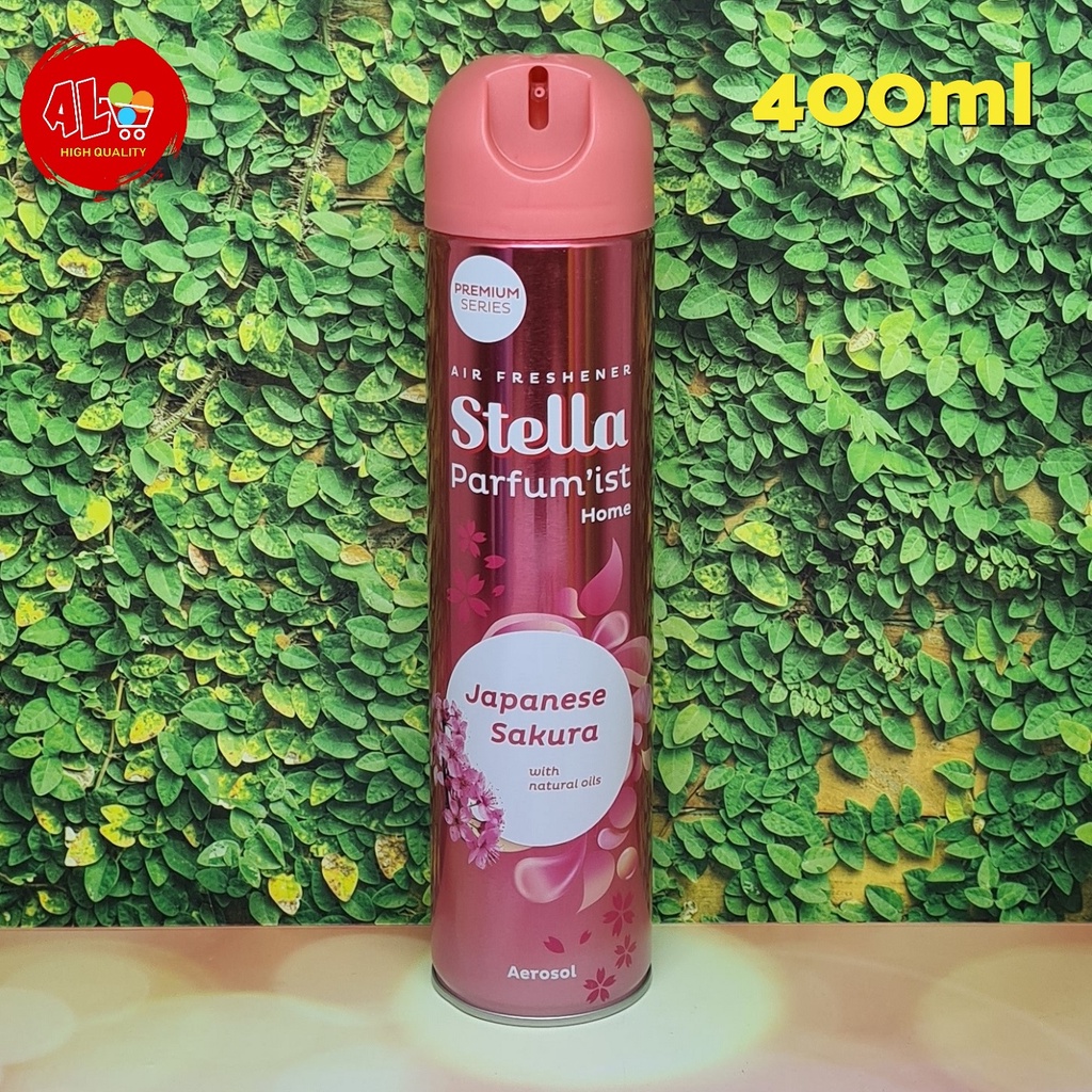 Jual Pengharum ruangan Spray Stella Home Semprot Botol 400ml | Shopee ...