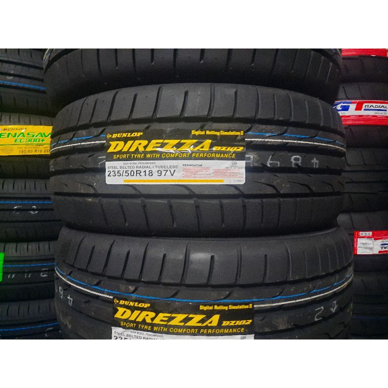 Jual Ban dunlop Direzza Dz102 235/50/R18 | Shopee Indonesia