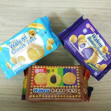 Jual NISSIN SOES WALENS 100 GRAM MAKANAN RINGAN KUE SUS RASA COKELAT ...