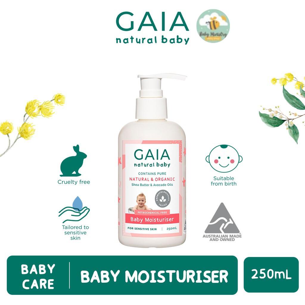 Jual GAIA Natural Baby Moisturiser 250mL - Lotion Pelembab Bayi (cream ...