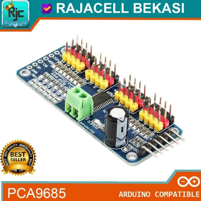 Jual Pca9685 16-Channel 12-Bit Pwm Servo Motor Driver I2C Module ...