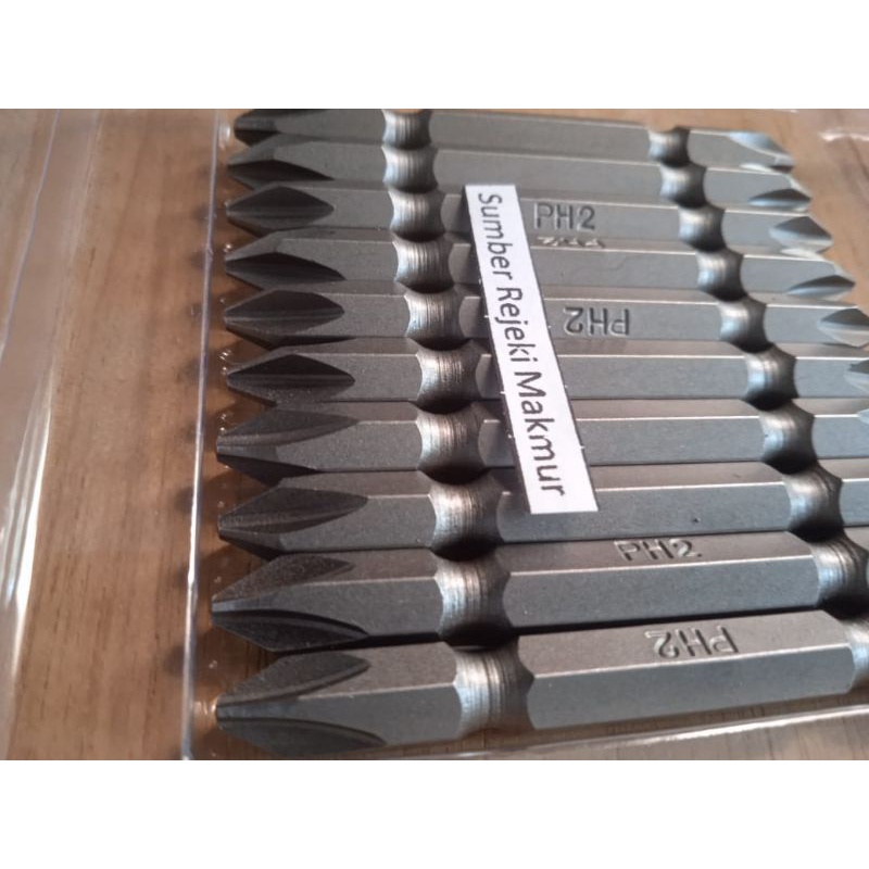 Jual (10 pcs) Mata obeng gypsum magnet soket obeng skrup gipsum ...