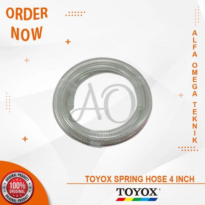 Jual SELANG KAWAT SEPIRAL BENING TOYOSPRING 4 INCH TOYOX SPRING HOSE ...