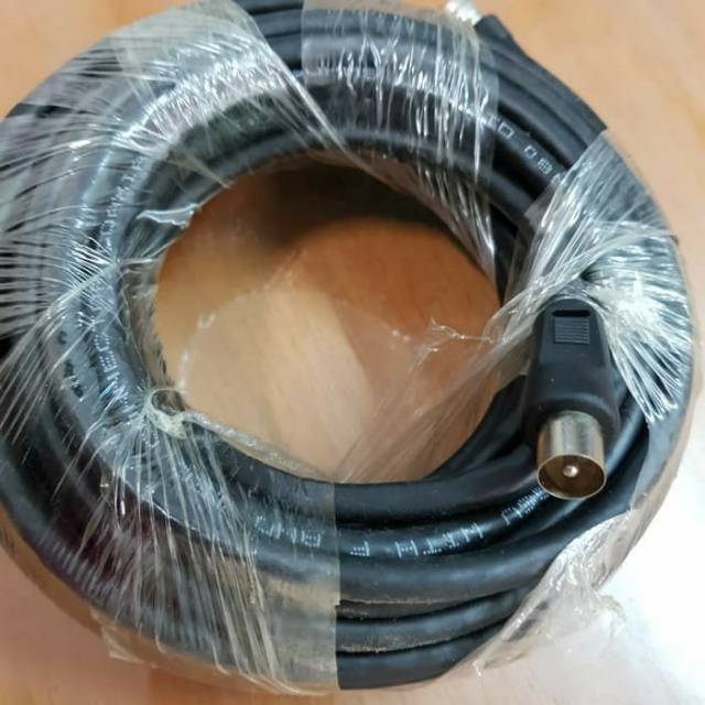 Jual KABEL RG6 12M KABEL ANTENA TV 12M kabel parabola 12m | Shopee Indonesia